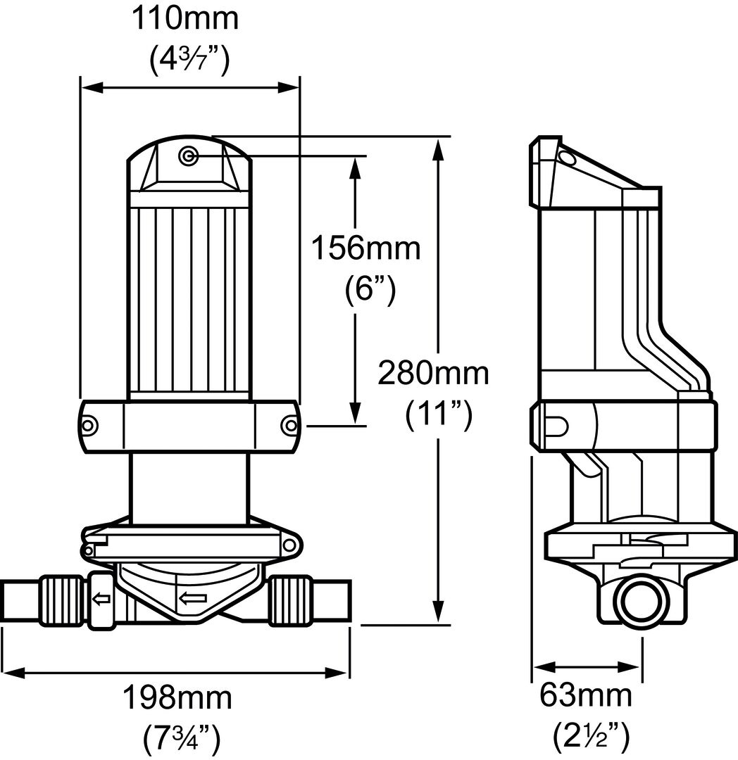 PUMPPU GULPER IC 320 12V - Maritim